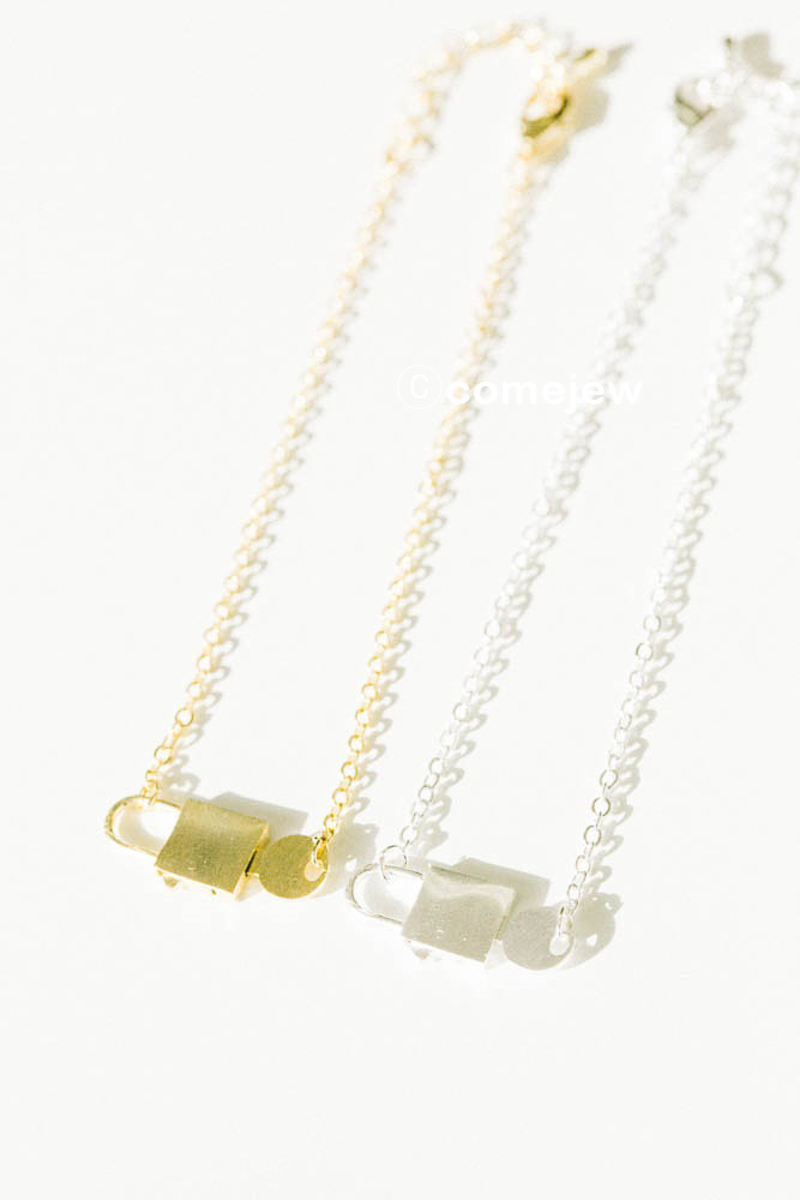 Scratch Key Lock Bracelet ( Silver ) on Luulla